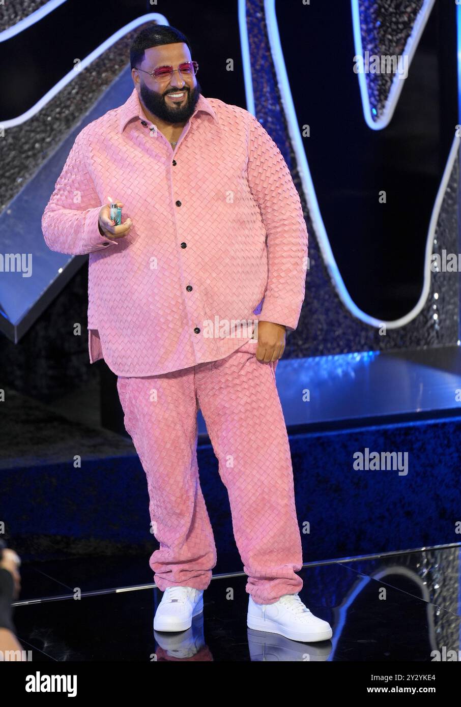 Elmont, United States. 11th Sep, 2024. DJ Khaled arrives on the red ...