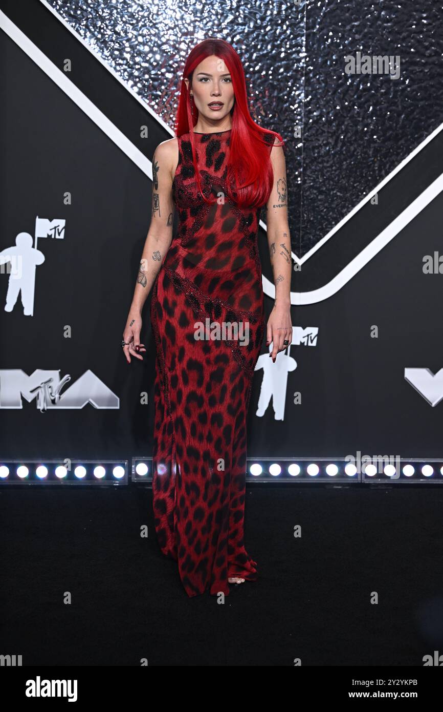 Halsey attending the MTV Video Music Awards 2024 held at the UBS Arena ...