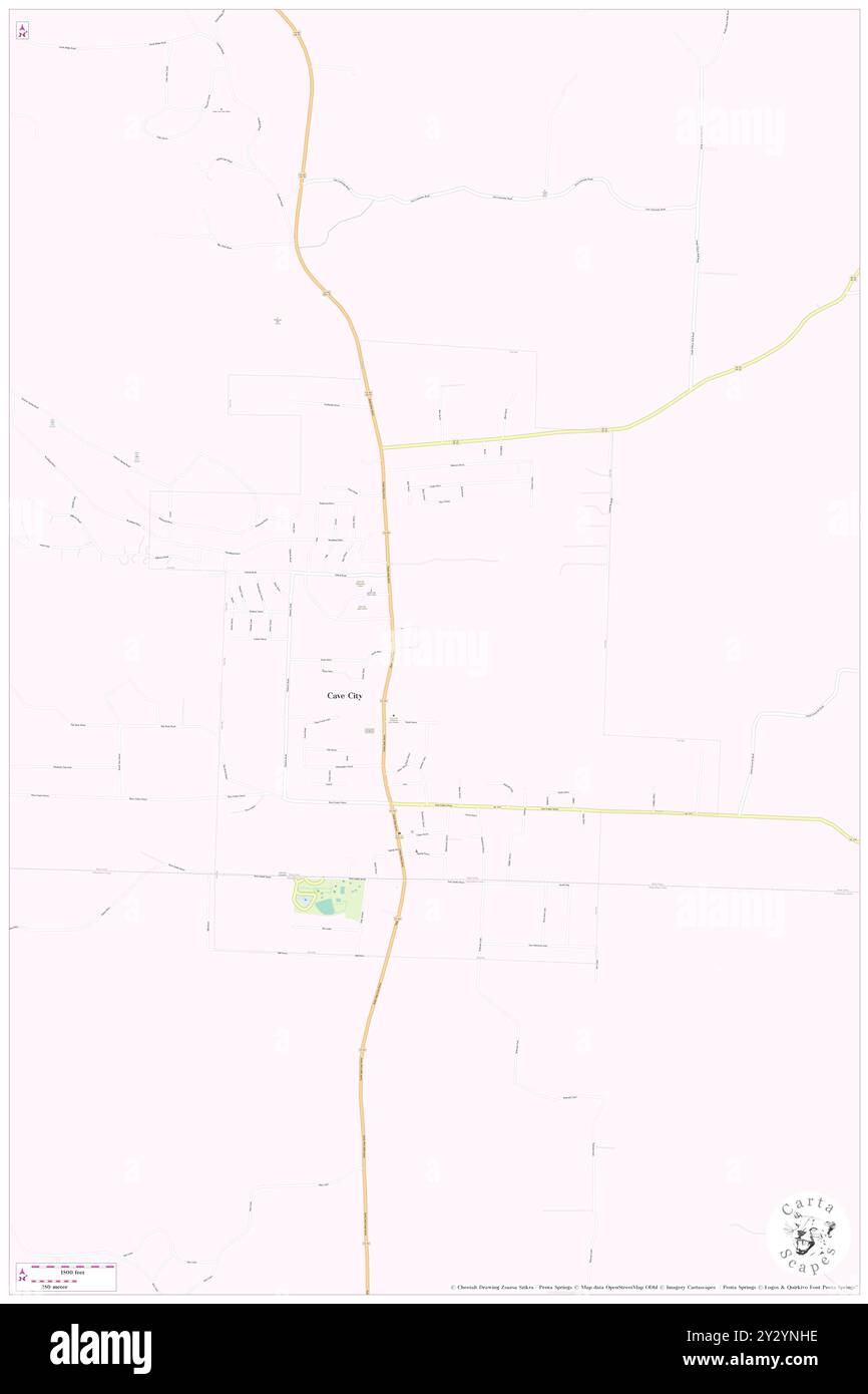 Cave city arkansas map Cut Out Stock Images & Pictures - Alamy