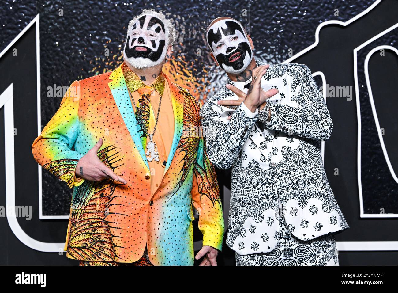 Elmont, USA. 11th Sep, 2024. Insane Clown Posse walking on the red ...
