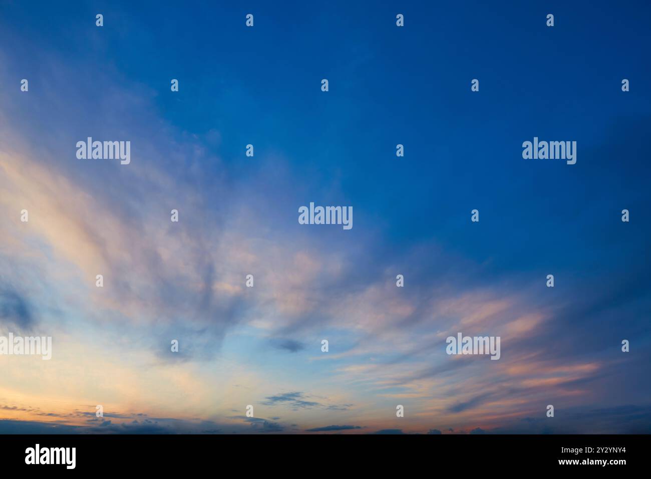 Panorama of evening sky with clouds. sunset Sky background, Sunrise sky ...