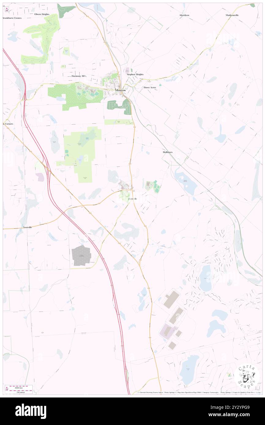 Daleville, Lackawanna County, US, United States, Pennsylvania, N 41 18 ...
