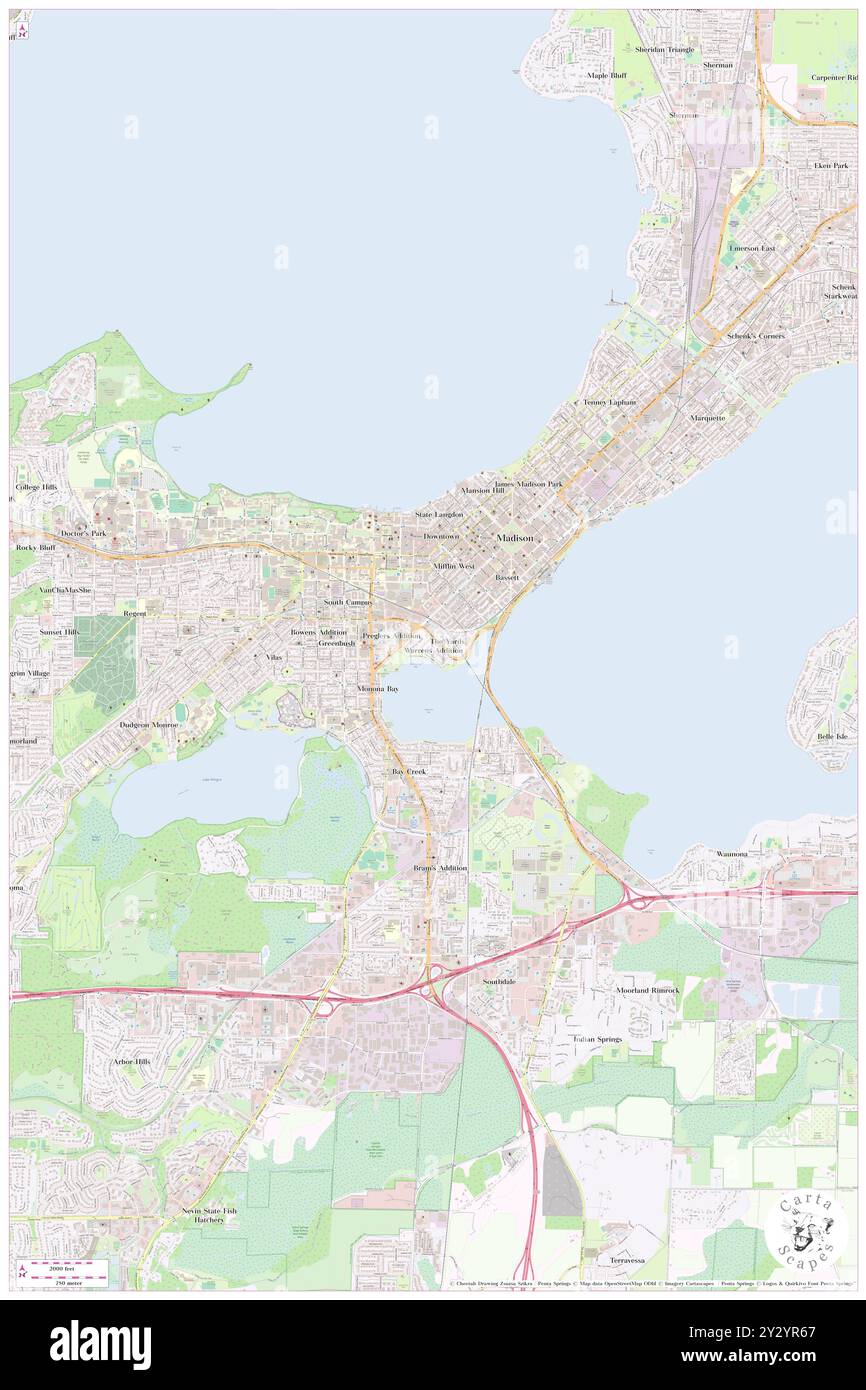 Warrens Addition, Dane County, US, United States, Wisconsin, N 43 3' 53 ...