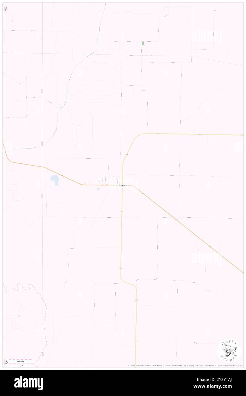 Map of sagerton texas Cut Out Stock Images & Pictures - Alamy