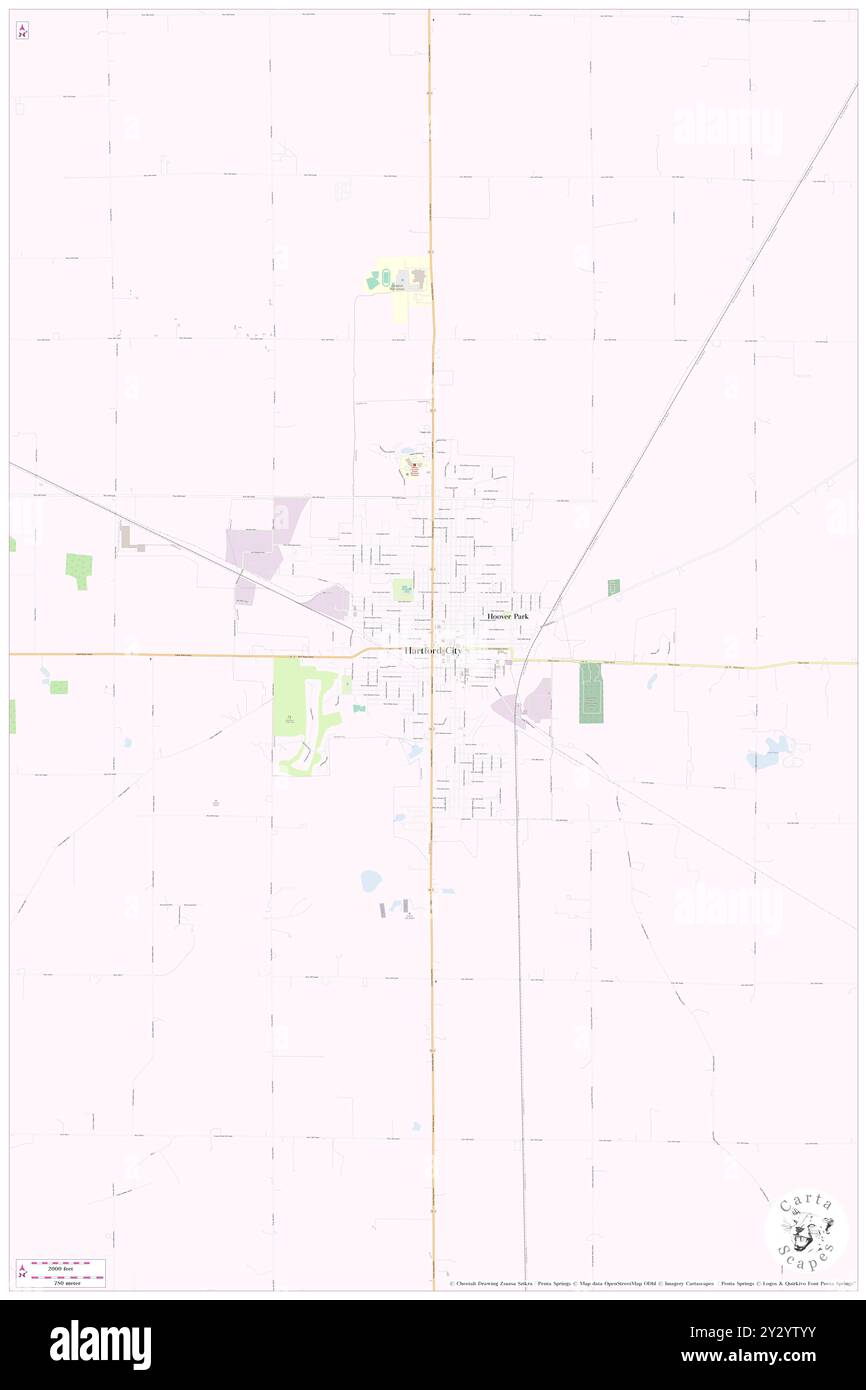 Hartford City, Blackford County, US, United States, Indiana, N 40 27' 4 ...
