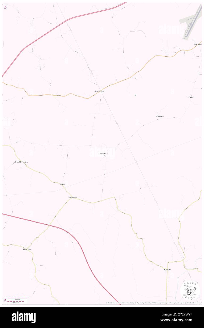 Thomson, Clark County, US, United States, Kentucky, N 38 0' 21'', S 84 ...