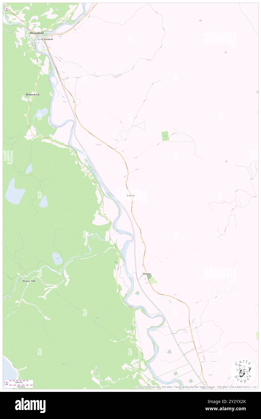 Beatties, Coos County, US, United States, New Hampshire, N 44 42' 28 ...