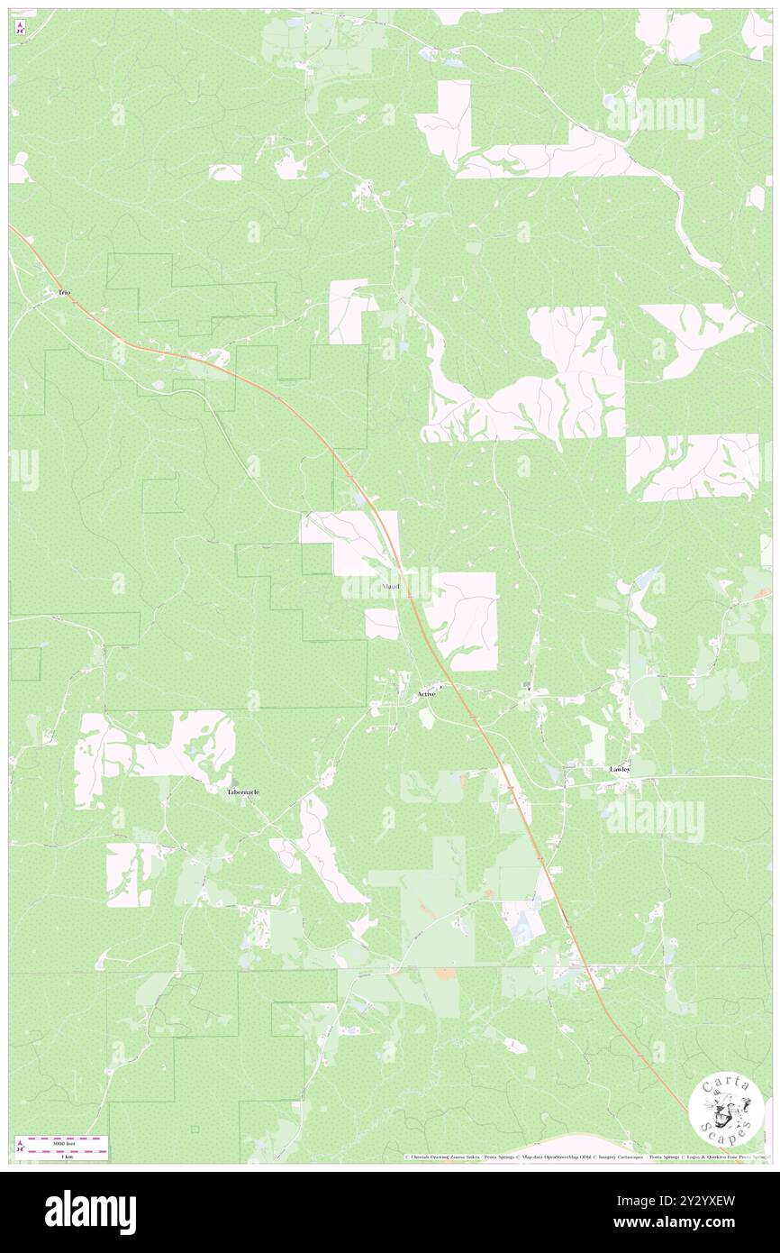 Maud, Bibb County, US, United States, Alabama, N 32 52' 47'', S 86 58 ...