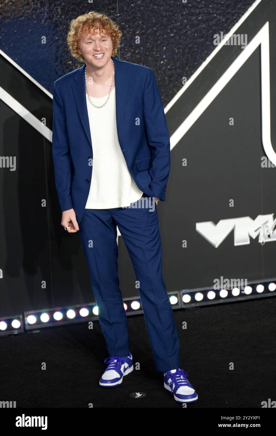 Elmont, United States. 11th Sep, 2024. Knox arrives on the red carpet ...