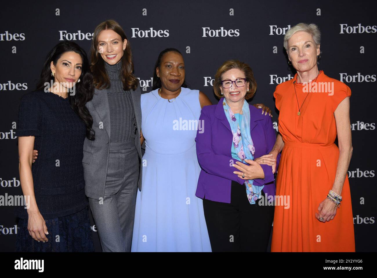 New York, USA. 11th Sep, 2024. Huma Abedin, Karlie Kloss, Tarana Burke ...