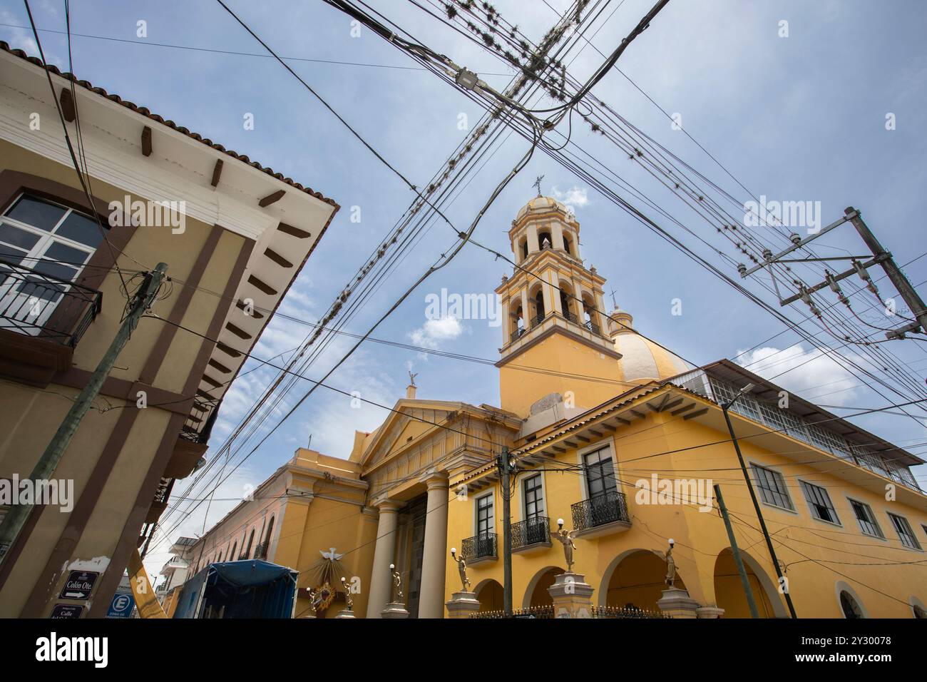 Orizaba, Veracruz, Mexico - July 14, 2022: Cloudy sun shines on the ...