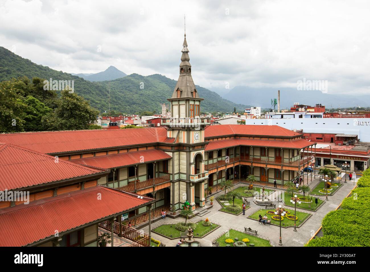 Orizaba, Veracruz, Mexico - July 14, 2022: Cloudy sun shines on the ...