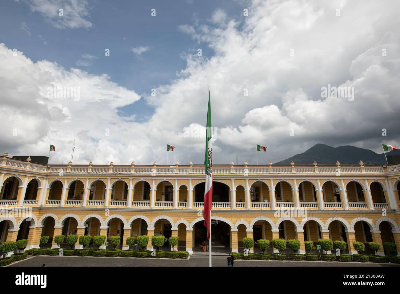 Orizaba, Veracruz, Mexico - July 14, 2022: Cloudy sun shines on the ...