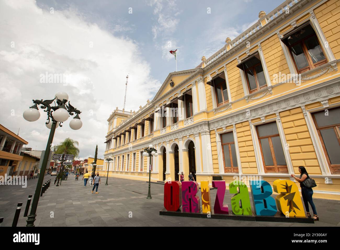 Orizaba, Veracruz, Mexico - July 14, 2022: Cloudy sun shines on the ...