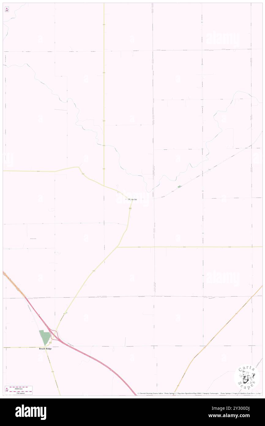 Wyandot ohio map hi-res stock photography and images - Alamy