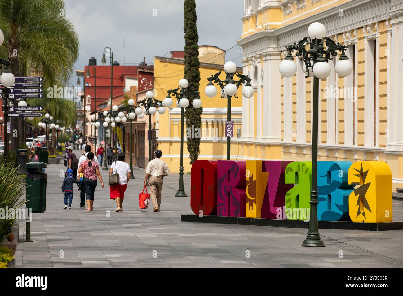 Orizaba, Veracruz, Mexico - July 14, 2022: Cloudy sun shines on the ...