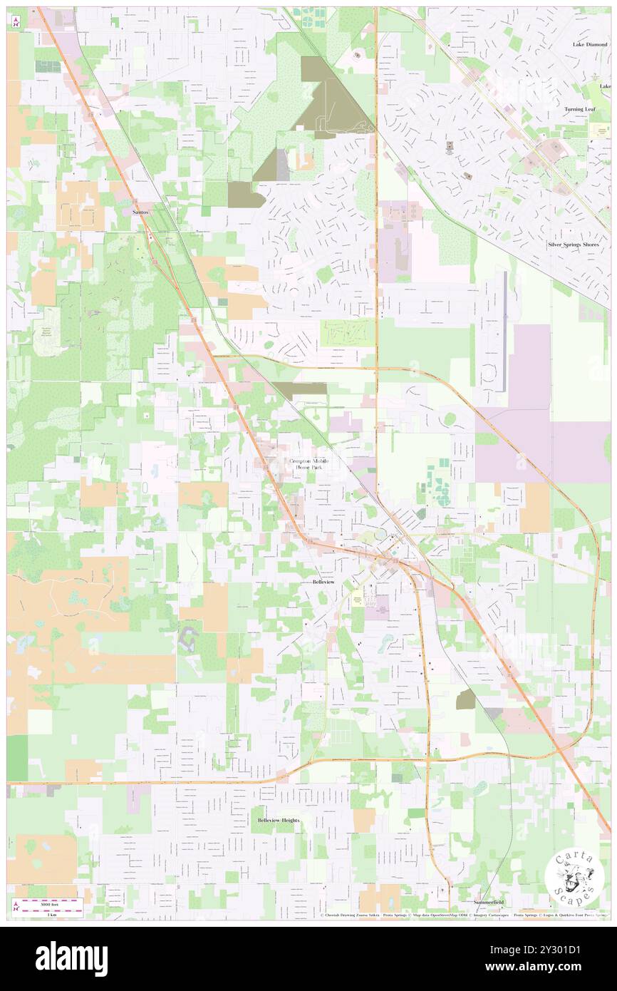 Compton Mobile Home Park, Marion County, US, United States, Florida, N ...