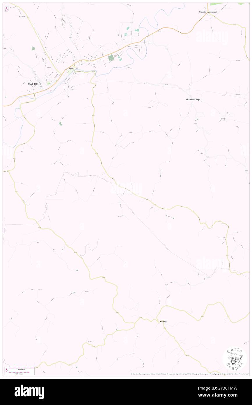 Ross (historical), Carter County, US, United States, Kentucky, N 38 15 ...