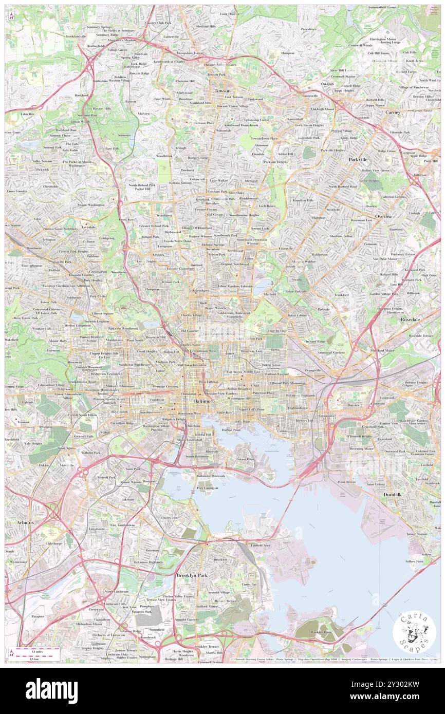 East Baltimore Midway, City of Baltimore, US, United States, Maryland ...