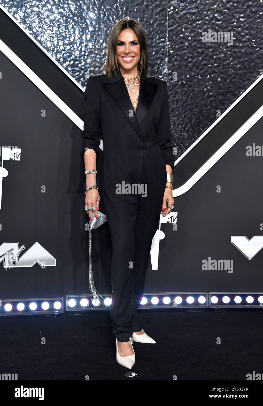 Jennifer Fessler arrives at the MTV Video Music Awards on Wednesday ...