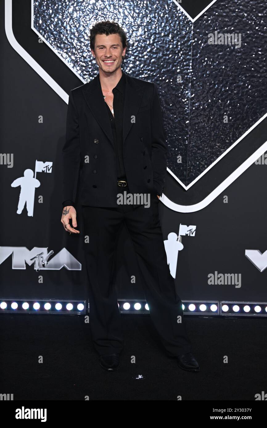 Shawn Mendes attending the MTV Video Music Awards 2024 held at the UBS ...