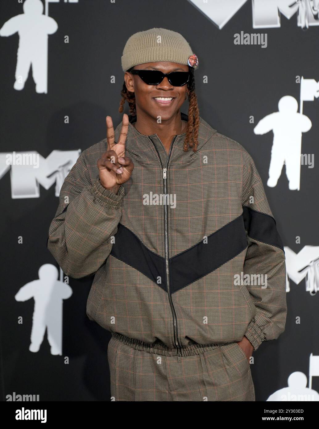 Elmont, United States. 11th Sep, 2024. Myles B. O'Neal arrives on the ...