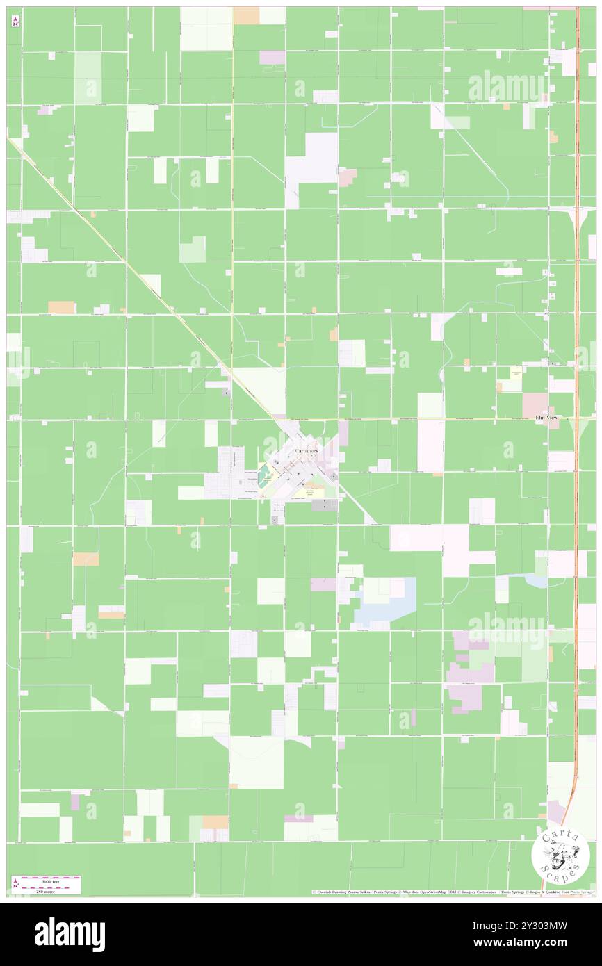 Caruthers, Fresno County, US, United States, California, N 36 32' 33 ...