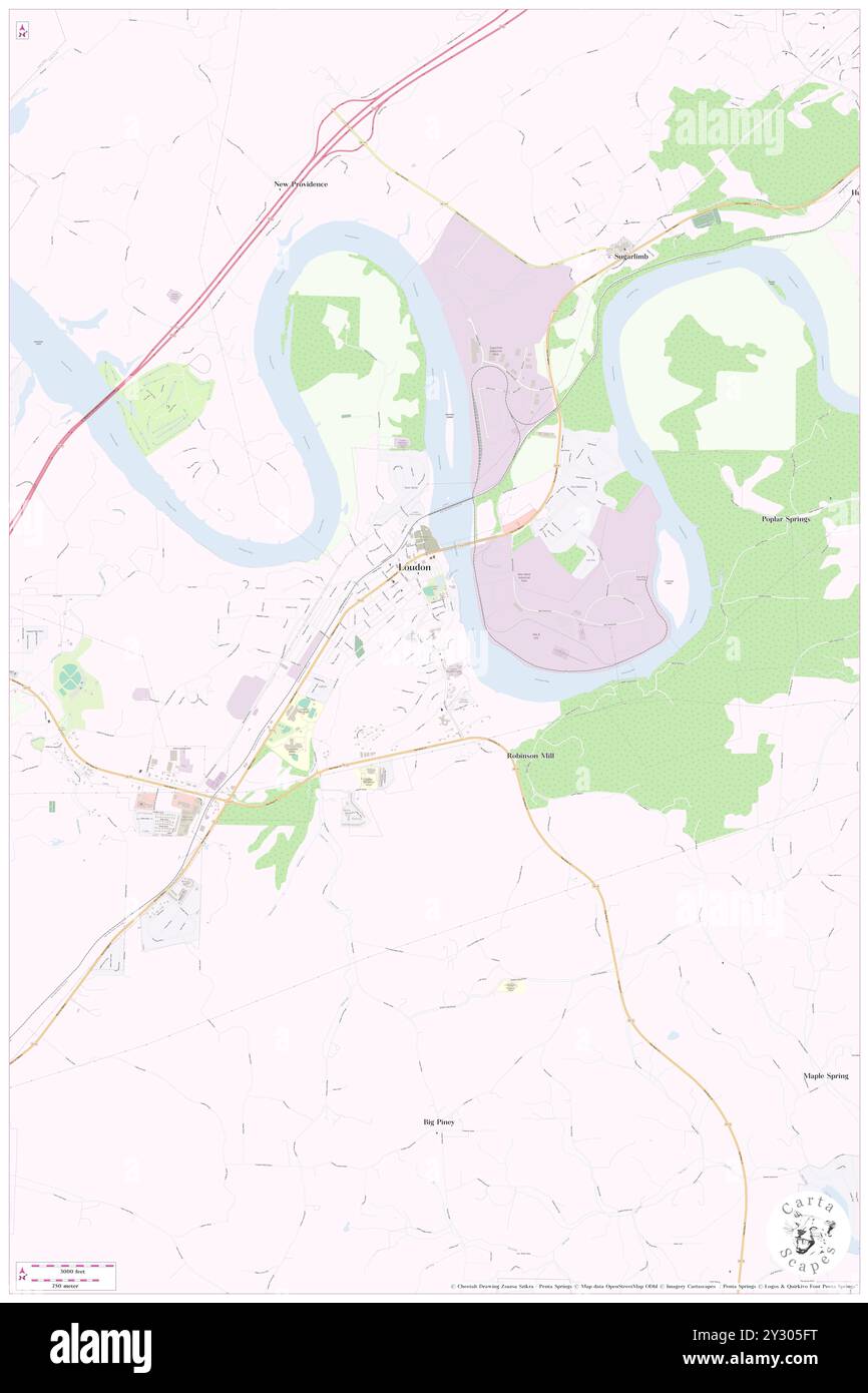 Loudon, Loudon County, US, United States, Tennessee, N 35 43' 58'', S ...