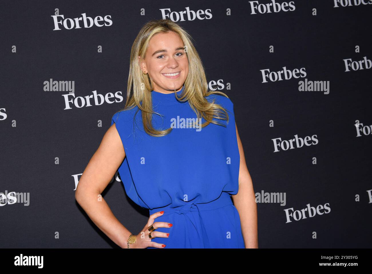 New York, USA. 11th Sep, 2024. Ali Truwit attending the 2024 Forbes ...