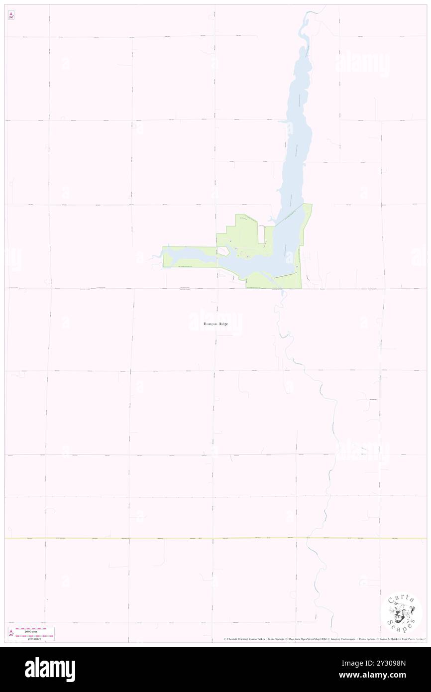 Rumpus Ridge, McCook County, US, United States, South Dakota, N 43 34 ...