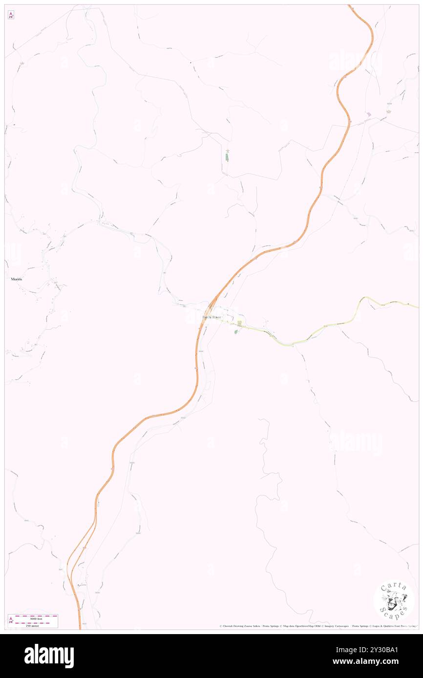 Birch River, Nicholas County, US, United States, West Virginia, N 38 29 ...