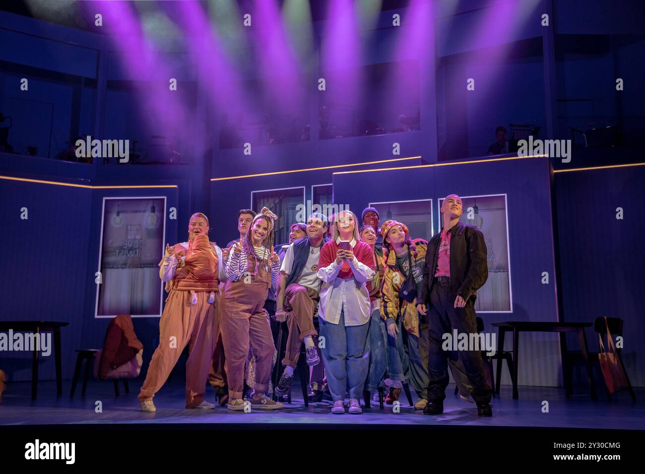 London, UK. 11th September 2024. Cast members: Noah Thomas (L) with ...