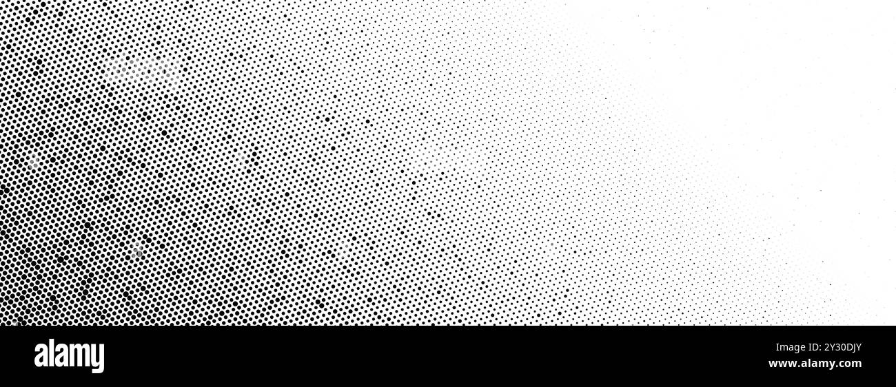 Grunge halftone gradient background. Faded grit noise texture. Black ...