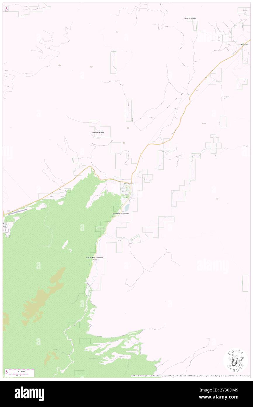 Reserve, Catron County, US, United States, New Mexico, N 33 42' 47'', S ...