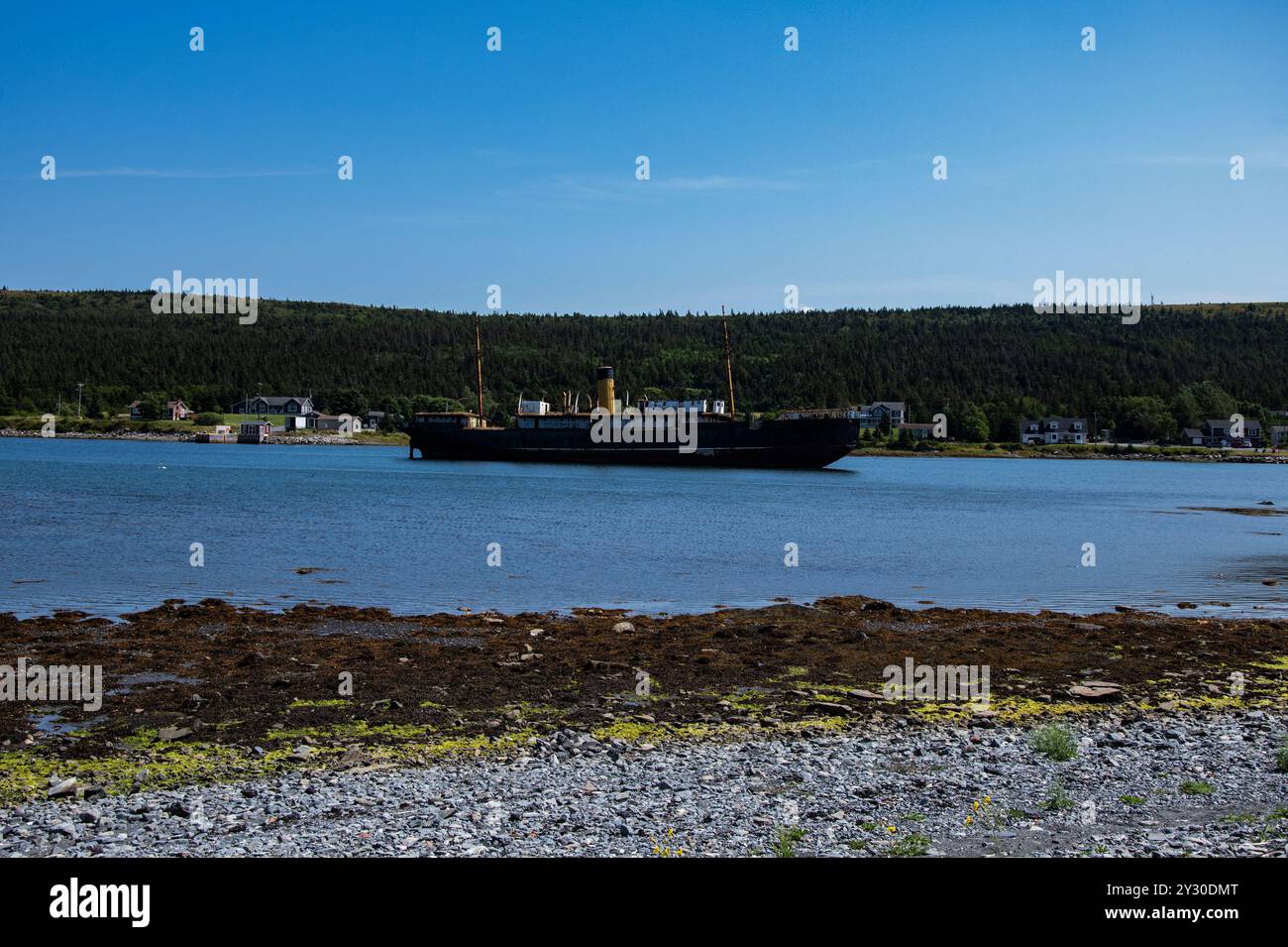 SS Kyle shipwreck in Harbour Grace, Newfoundland & Labrador, Canada ...
