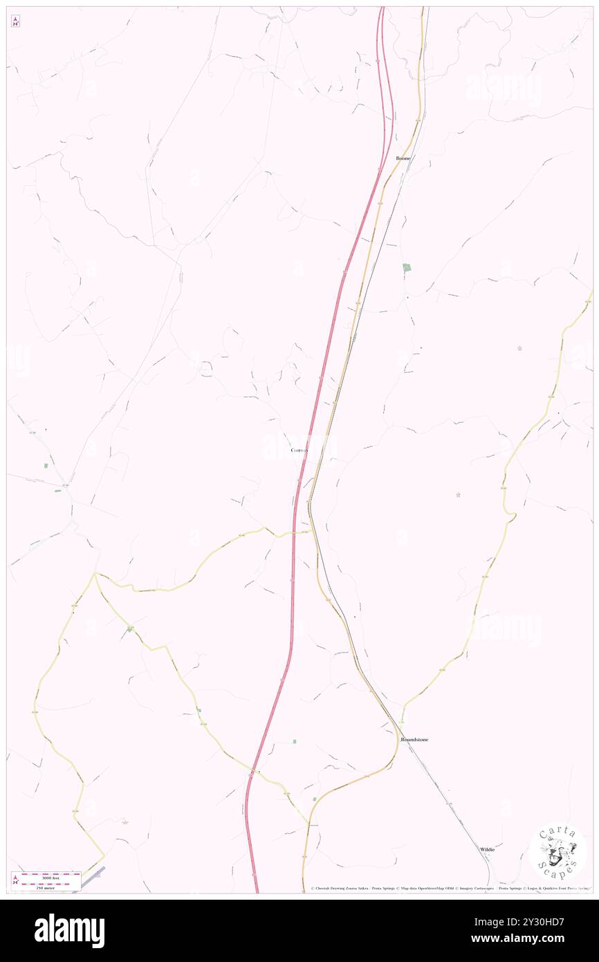 Conway, Rockcastle County, US, United States, Kentucky, N 37 28' 40 ...
