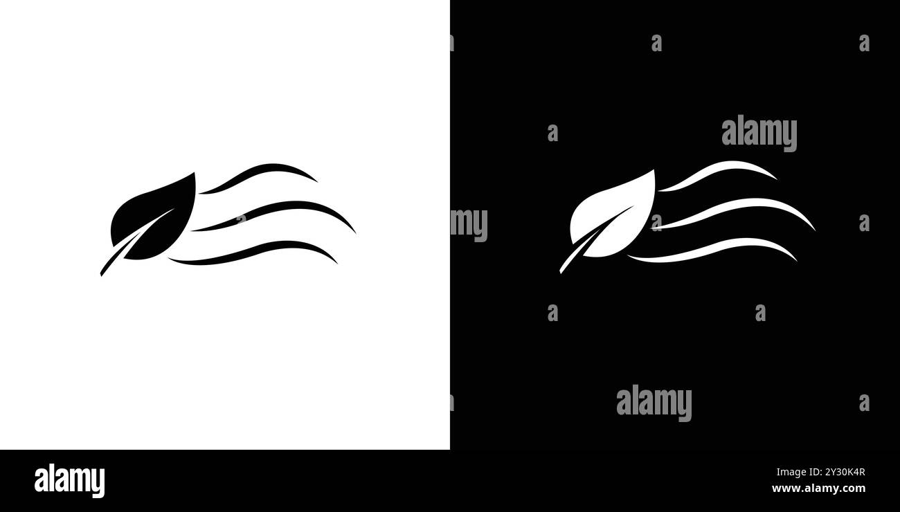 Clean Air Icon vector logo set collection or bundle pack group Stock ...