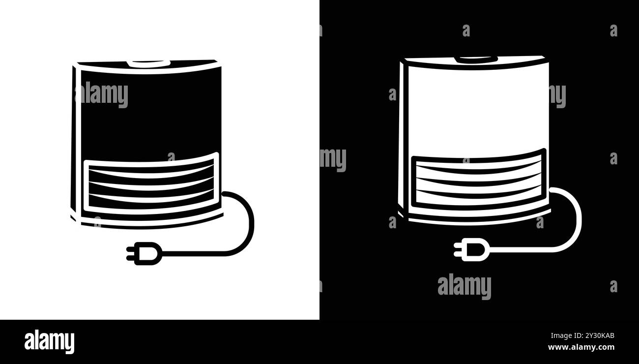 Conditioner heater icon vector logo set collection or bundle pack group Stock Vector Image & Art ...