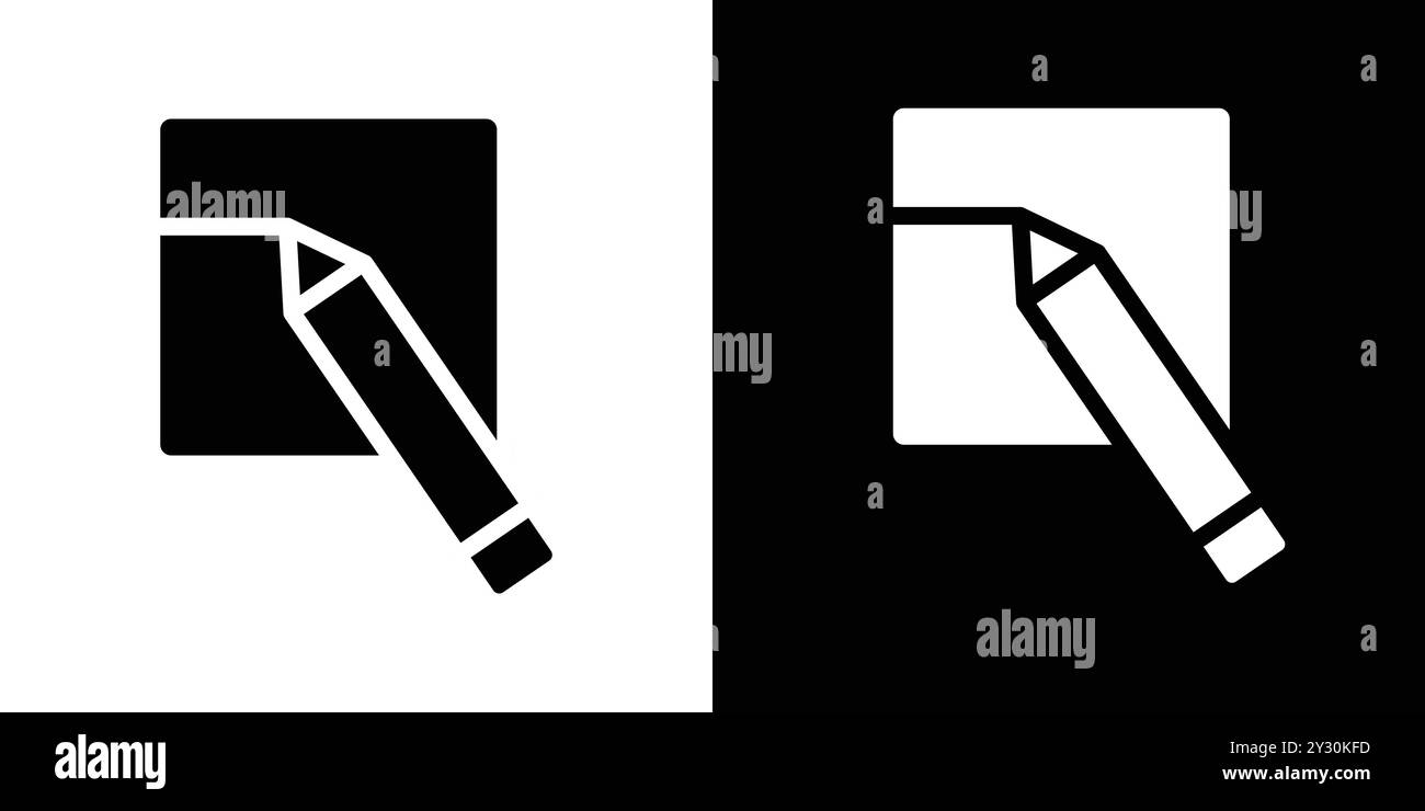 Edit text icon vector logo set collection or bundle pack group Stock ...