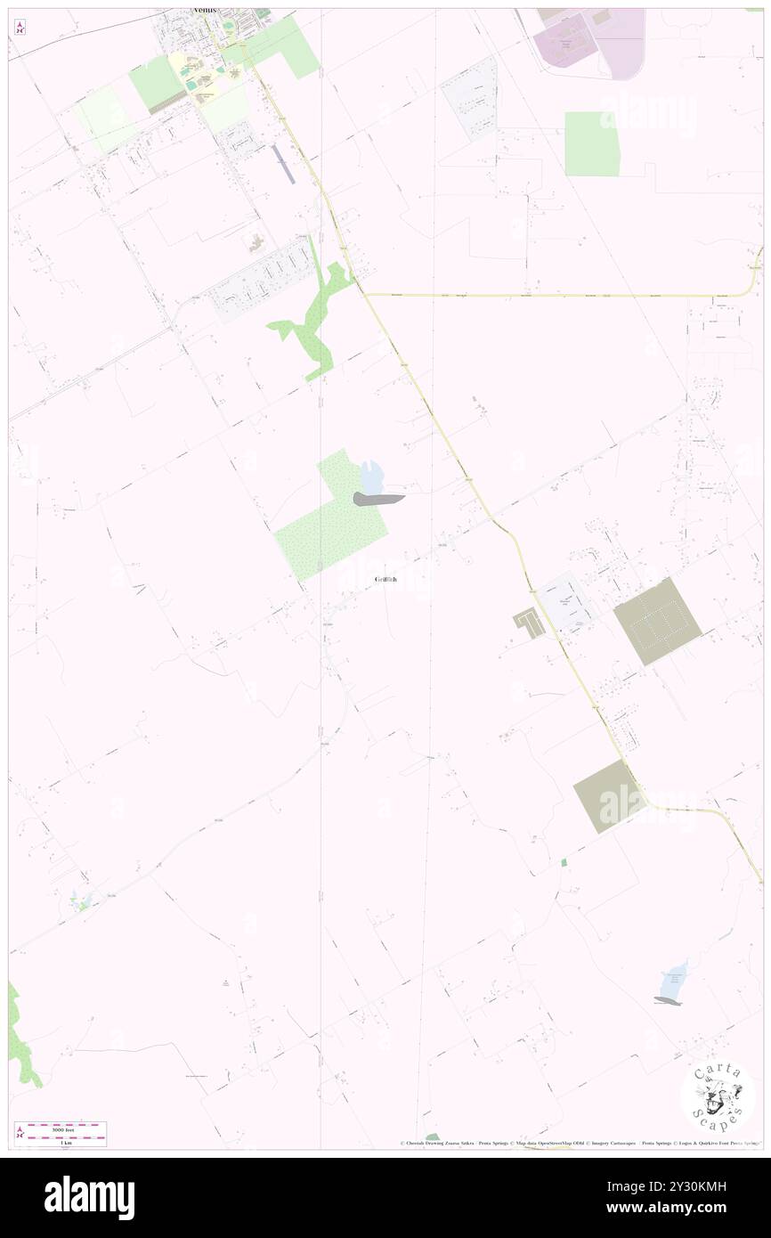 Griffith, Ellis County, US, United States, Texas, N 32 22' 9'', S 97 4 ...