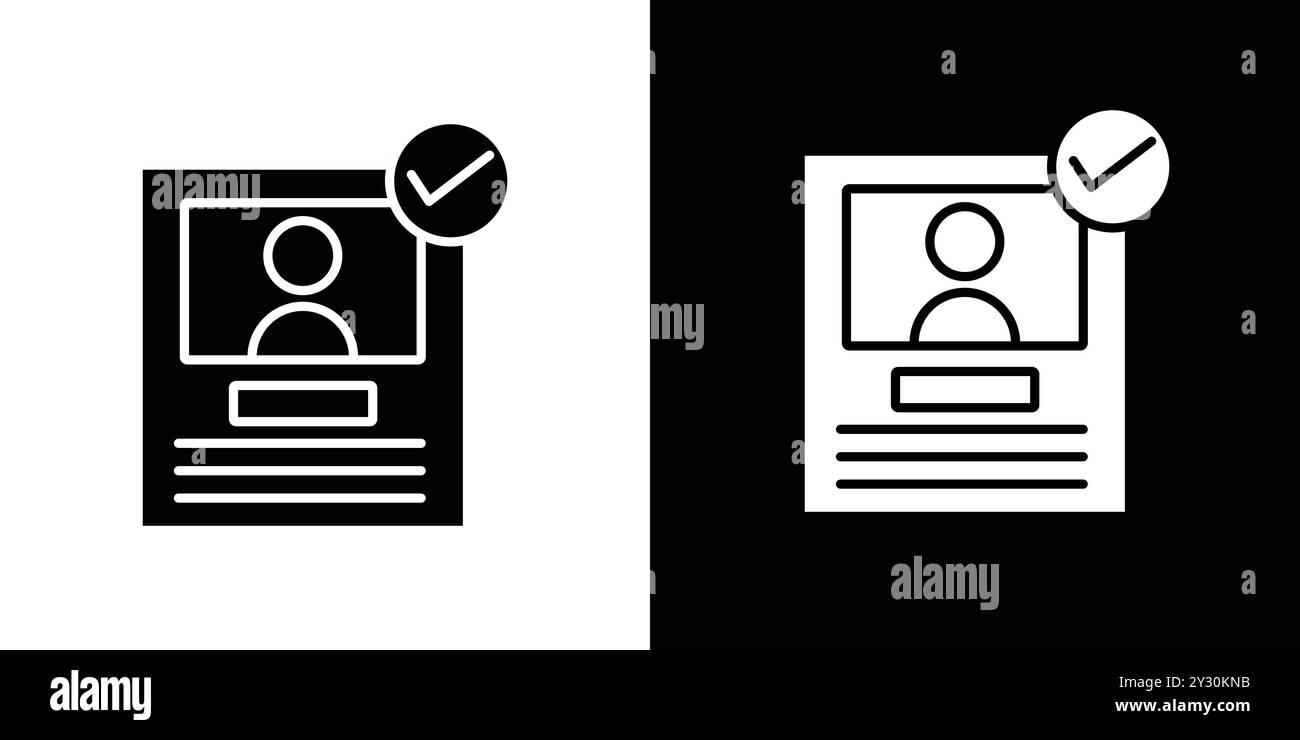 KYC icon vector logo set collection or bundle pack group Stock Vector ...