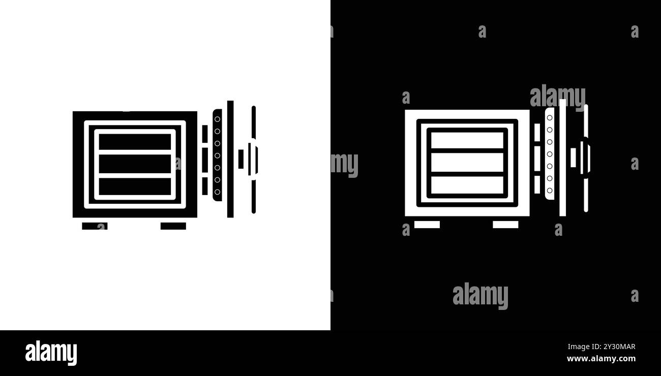 Open safe icon vector logo set collection or bundle pack group Stock ...