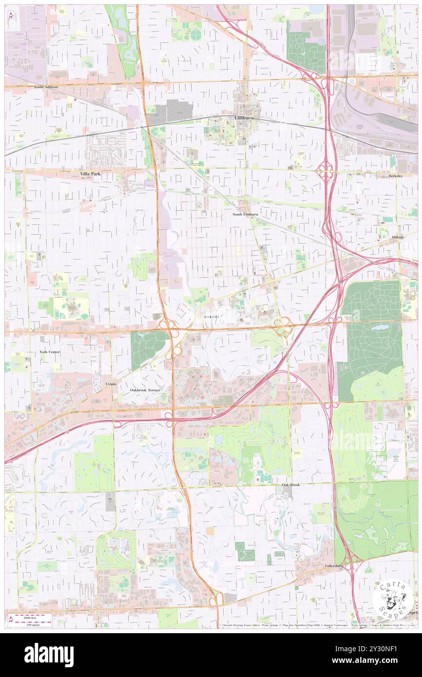 Map of dupage hi-res stock photography and images - Alamy