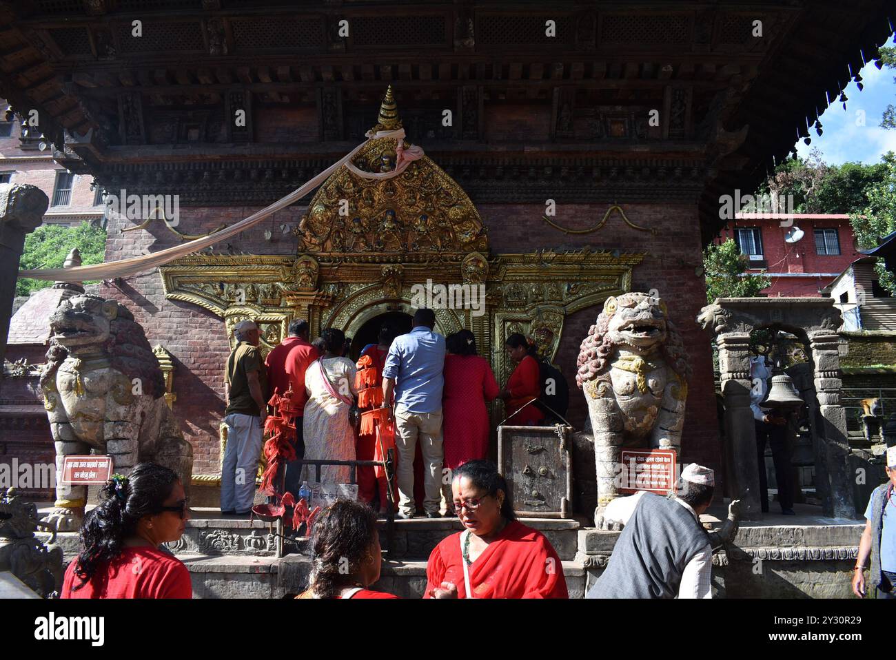 Sankhu Bajrayogini Temple Kathmandu Nepal Stock Photo - Alamy