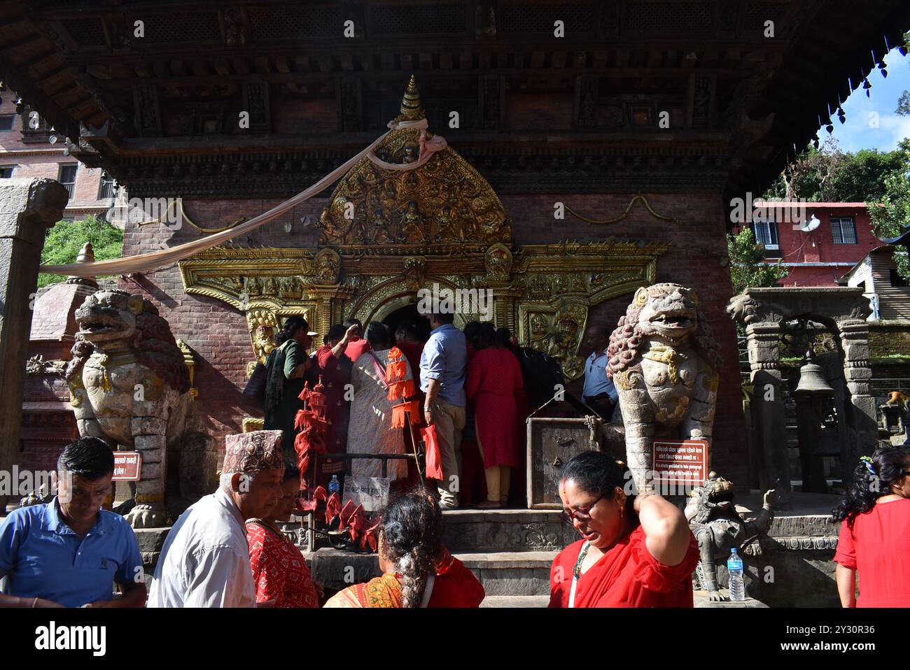 Sankhu Bajrayogini Temple Kathmandu Nepal Stock Photo - Alamy