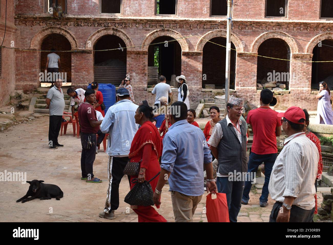 Sankhu Bajrayogini Temple Kathmandu Nepal Stock Photo - Alamy