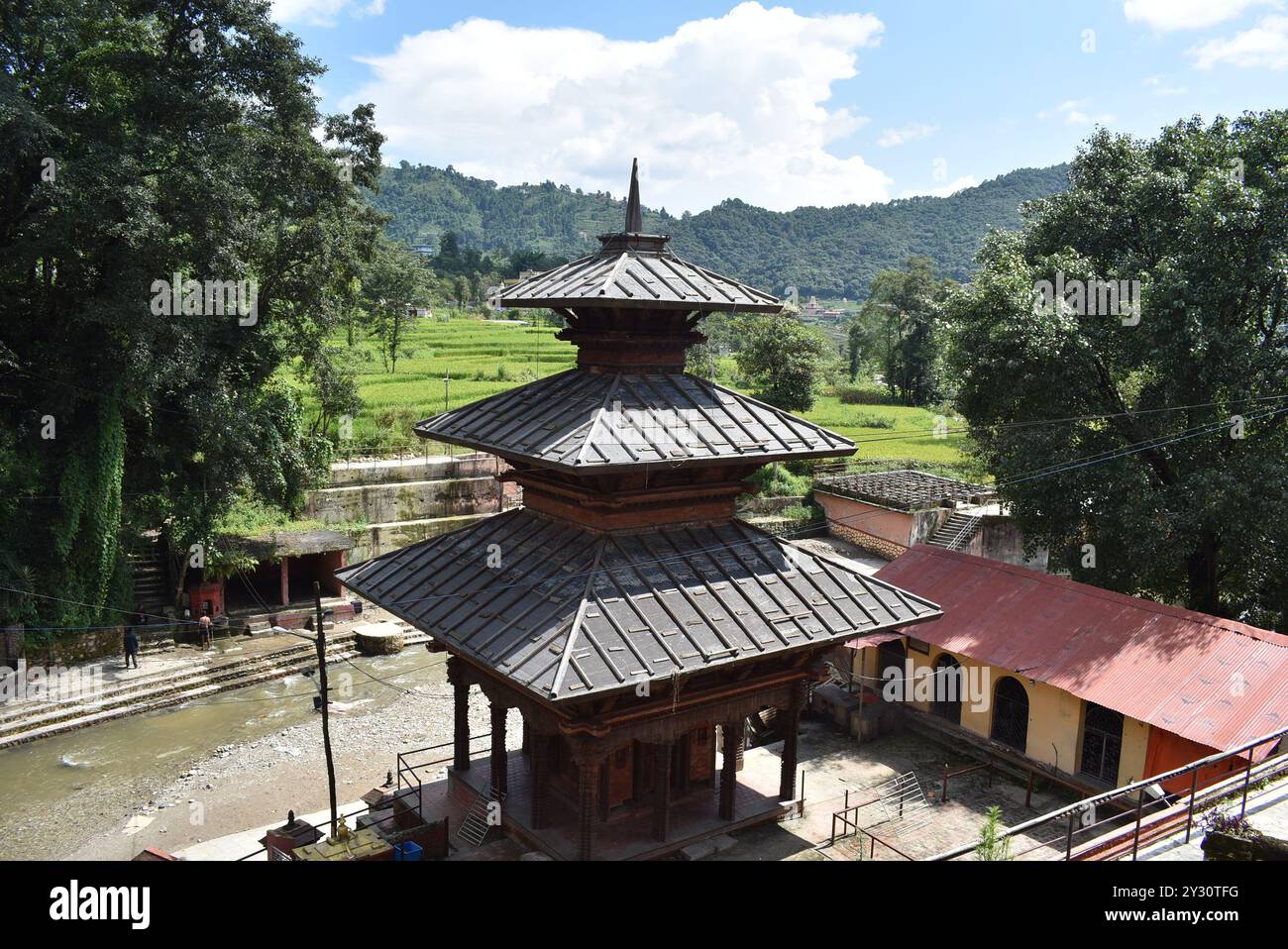 Shree Swasthani Mata Temple, Sankhu, Kathmandu, Nepal - Hindu temple in ...