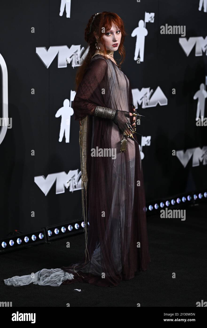 New York, USA. September 11th, 2024. Chappell Roan arriving at the MTV ...