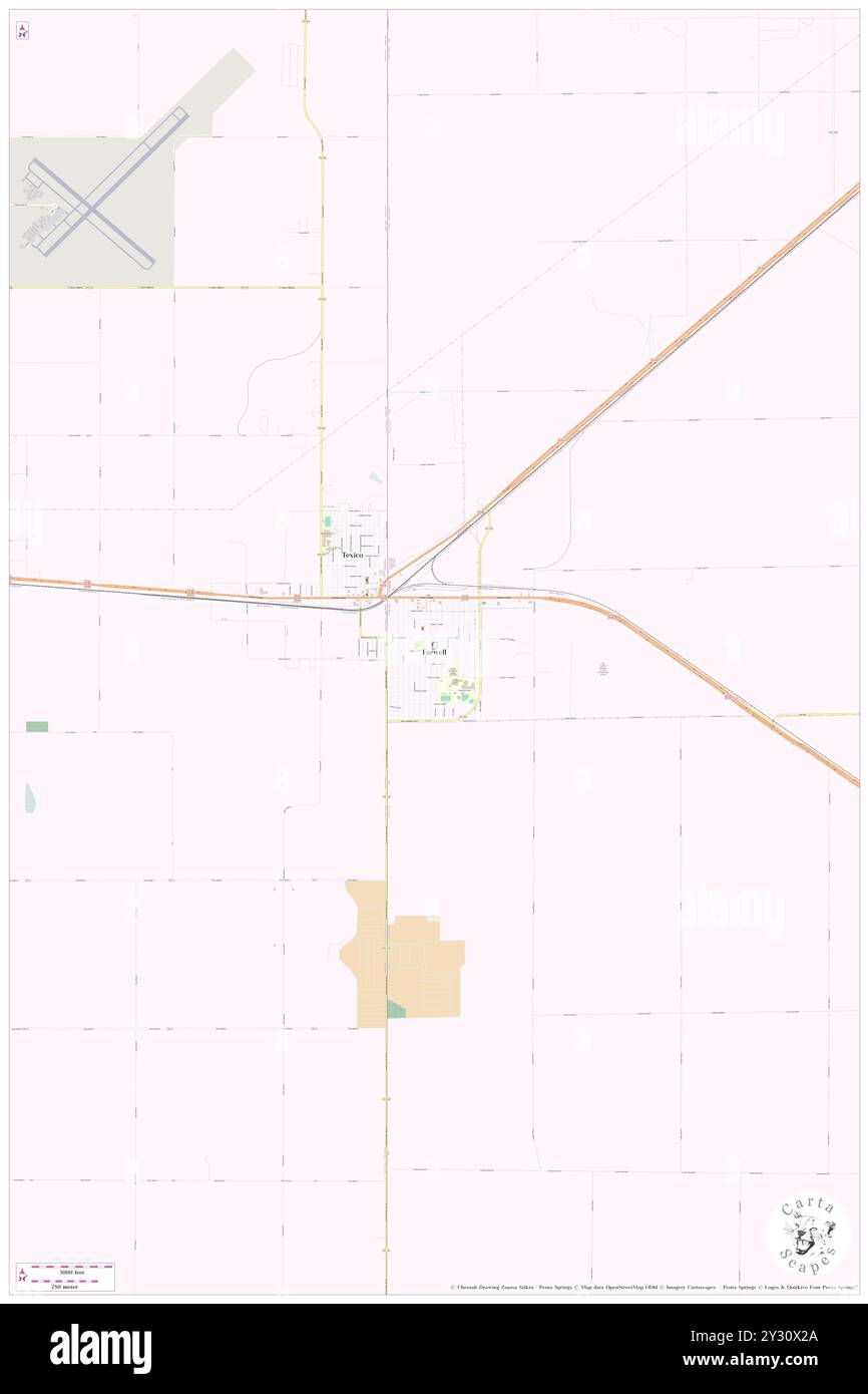 Map of farwell Cut Out Stock Images & Pictures - Alamy