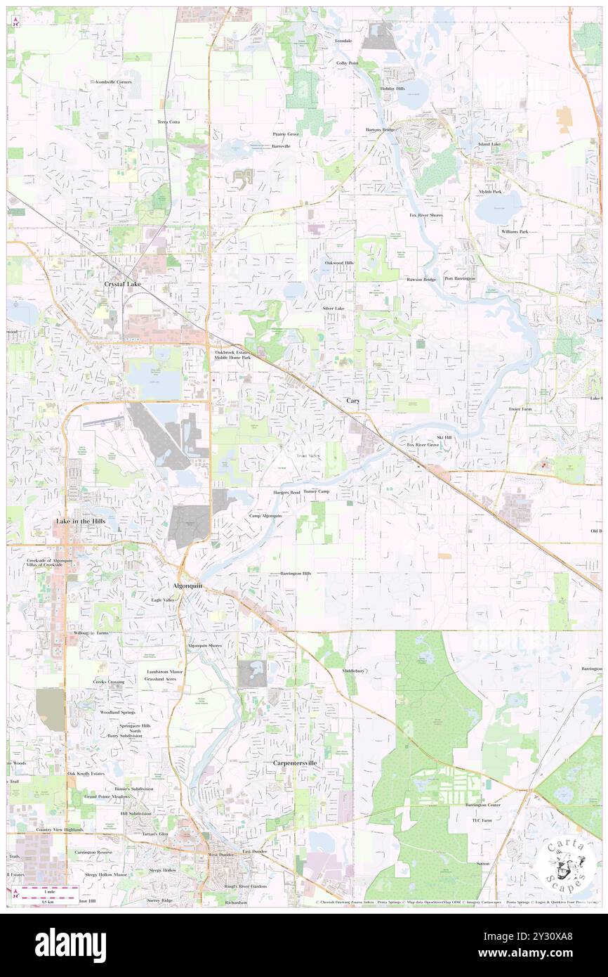 Trout Valley, McHenry County, US, United States, Illinois, N 42 11' 53 ...